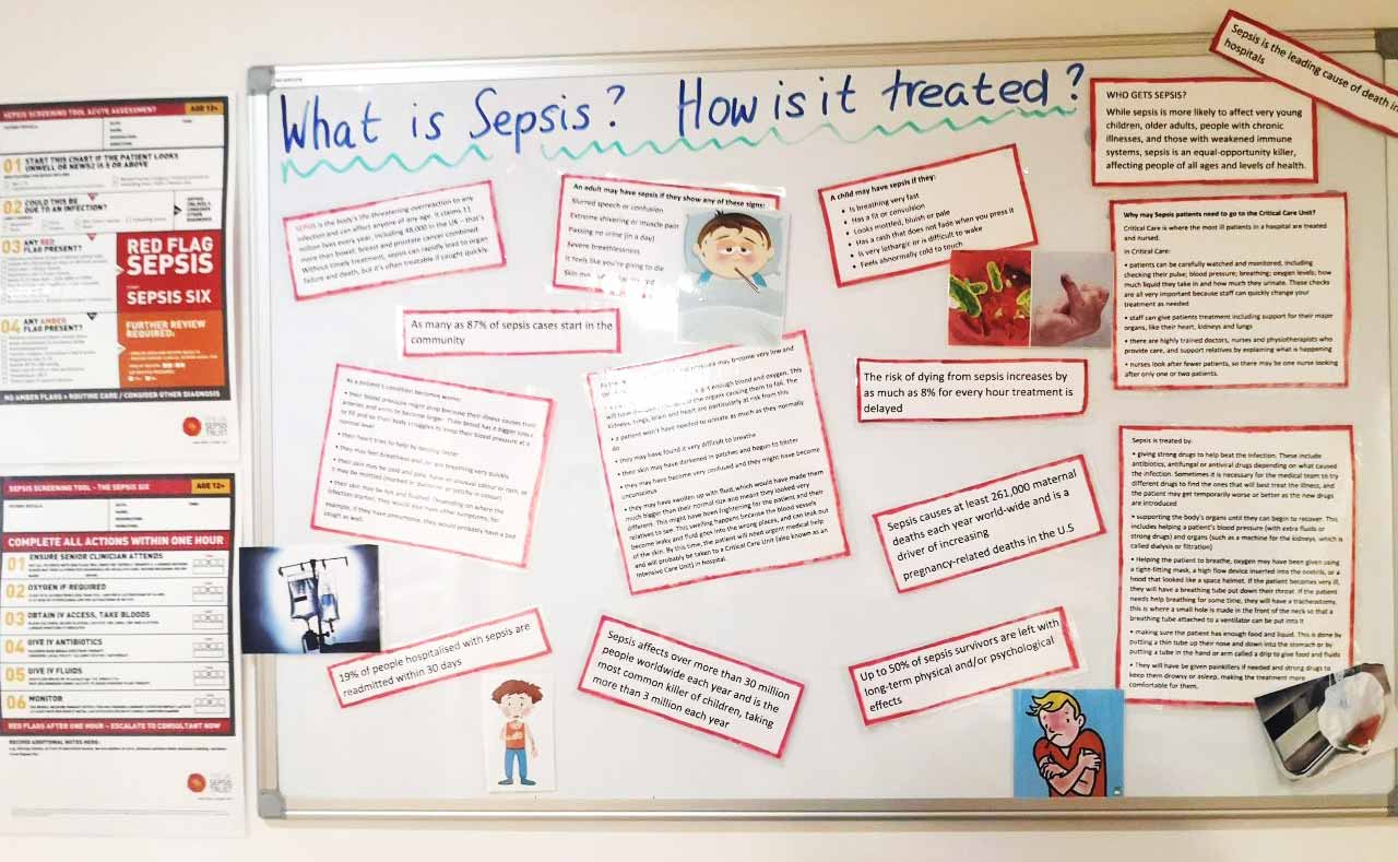 Sepsis: How we keep patients safe - St Hugh’s